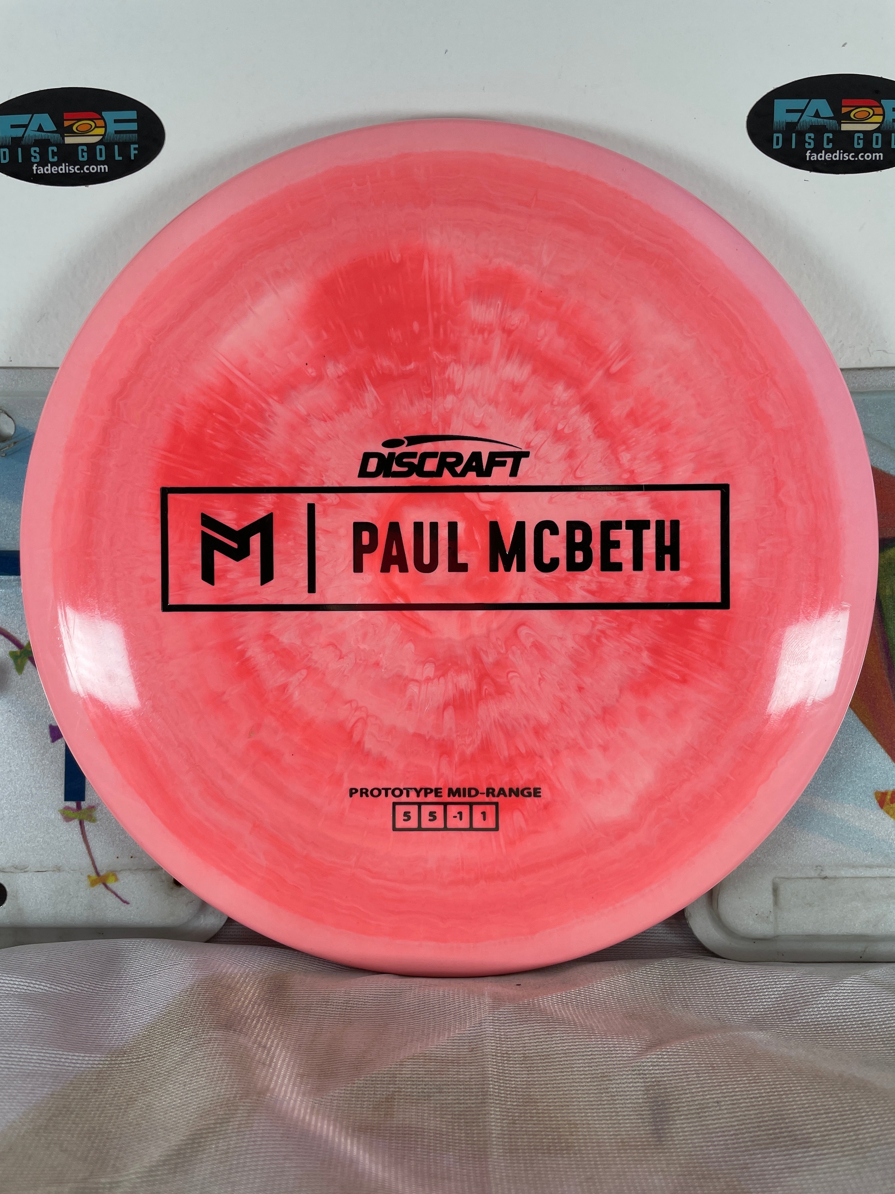 Discraft Malita Prototype Pink 173g Midrange – Fade Disc Golf