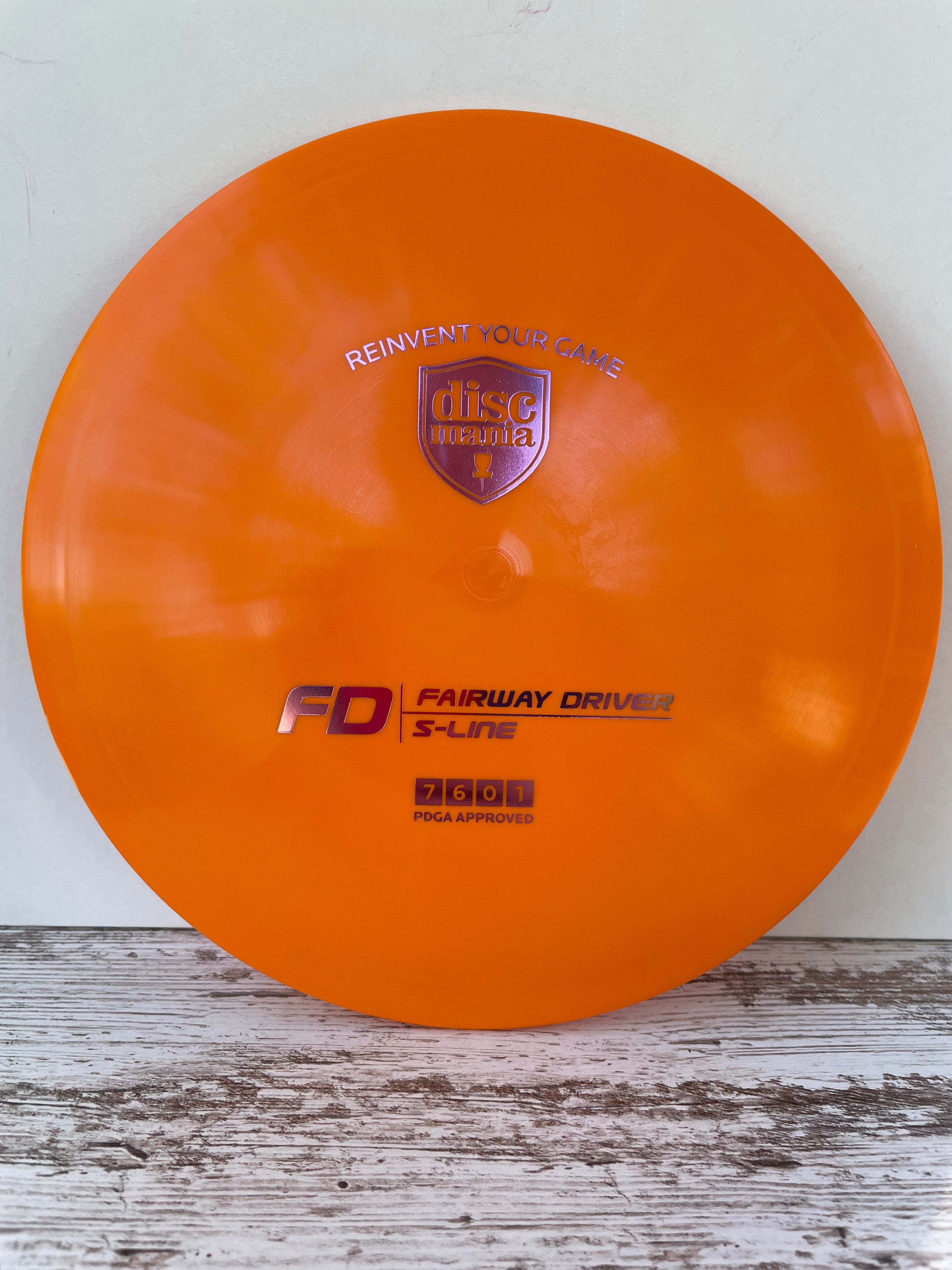 Discmania FD S-Line Fairway Driver Orange 175g – Fade Disc Golf